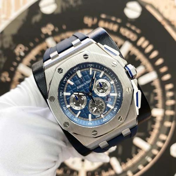 FS: Audemars Piguet MINT Royal Oak Offshore 42mm Titanium Blue Dial ...