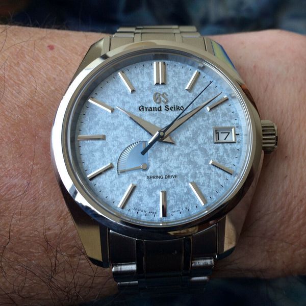 Grand Seiko Spring Drive US Limited Edition SBGA387, SS, Blue "Kira ...