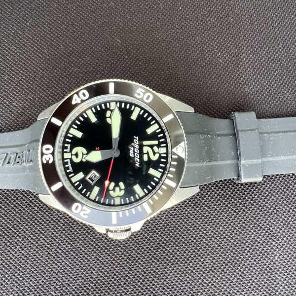 Torgoen T43 Black Diver | WatchCharts Marketplace