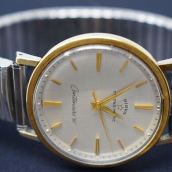 Birks Eterna Matic Centenaire "61" Auto Mens Wrist Watch Speidel ...