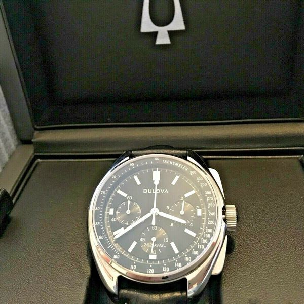NEW - Bulova Men's 96A225 Special Edition Lunar Pilot Chronograph Moon ...