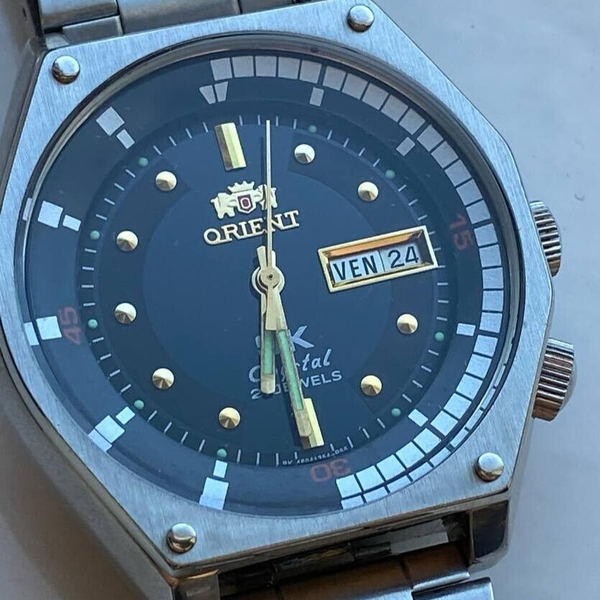 ORIENT SK CRYSTAL 21 JEWELS MEN CLASSIC WATCH Y469135A-4B CA ...