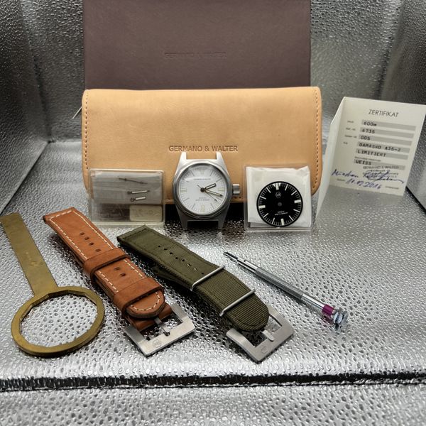 [$6,600 USD] RARE Germano & Walter 600M Damasko A35-2 Swiss Auto ...