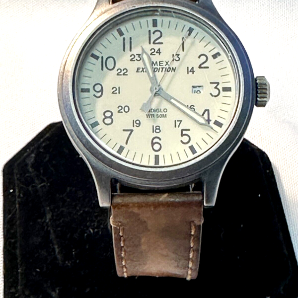 Men's Timex Expedition Indiglo WR50M Watch, New Battery | WatchCharts Marketplace