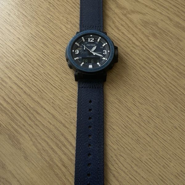 Casio protrek 5487 Watch, Blue. | WatchCharts Marketplace