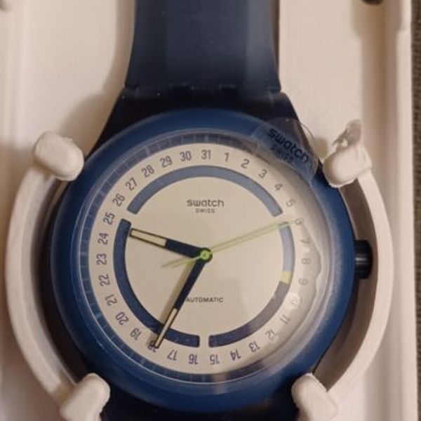 Swatch Sistem51 Hodinkee Stoplight Automatic Watch Neon Remix 42mm ...