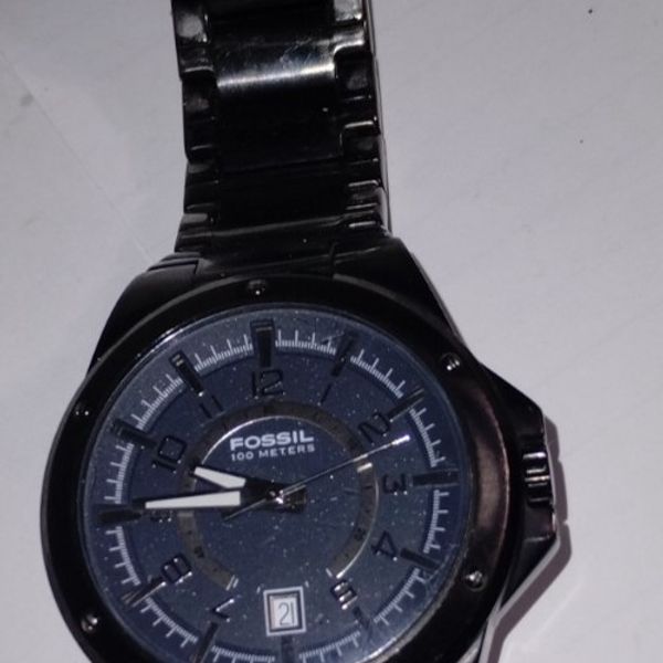2 Vintage watches Swiss Army Victorinox needs band,Fossil Blue both ...