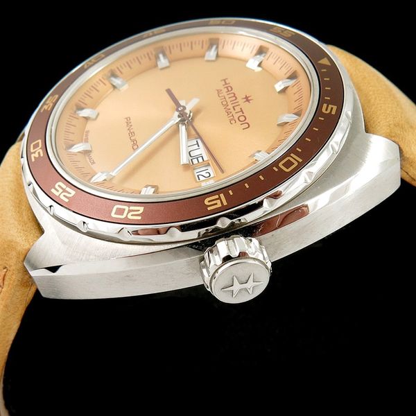 Nice Men's Hamilton Pan Europ H354350 Automatic Wrist Watch ...