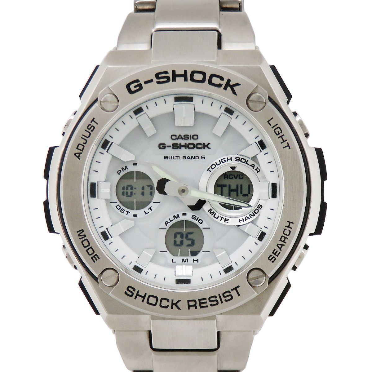 Casio G-STEEL G-SHOCK GST-W100 Series Men's GST-W110D-7AJF Solar Quartz ...