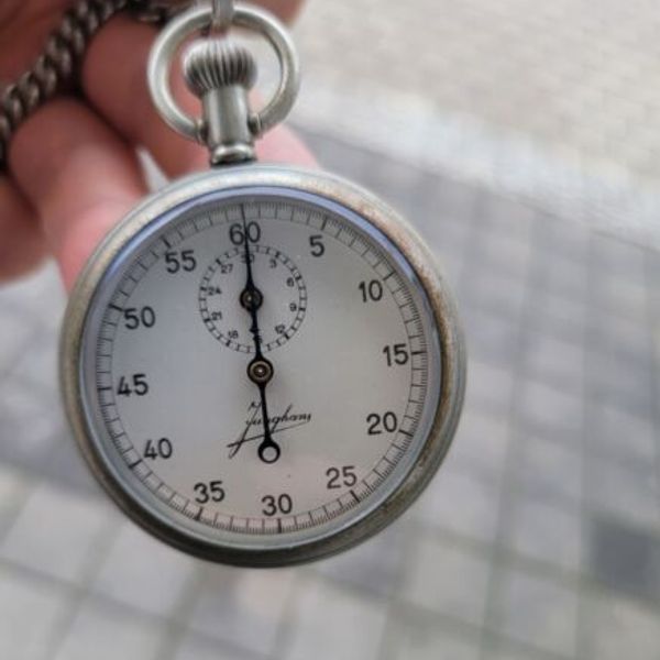Junghans Military Watch Navy Stopwatch WW2 Movement Junghans 29 A Circa ...