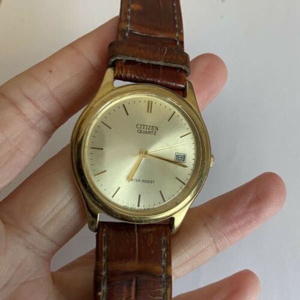 Citizen Mens Quartz Watch With Date 1112-S018145 HSB Repair Parts ...