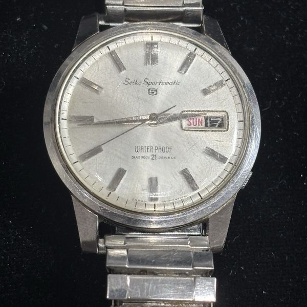 Vintage Seiko Sportsmatic Date-Just Watch 6619-8970 | WatchCharts Marketplace