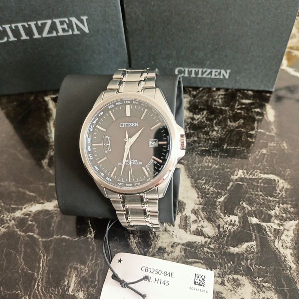 Citizen Men's, CB0250-84E, Eco-Drive 43mm Stainless Steel, Radio ...