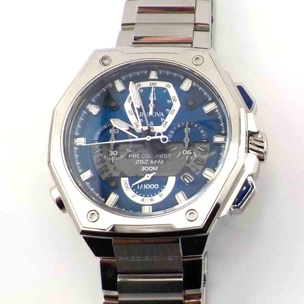 BULOVA PRECISIONIST CHRONOGRAPH QUARTZ MEN'S 44MM WATCH 96B349 $995.00 ...