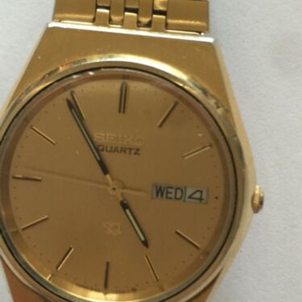 Seiko Mens Quartz Watch With Day Date 8123-7249 A4 | WatchCharts ...