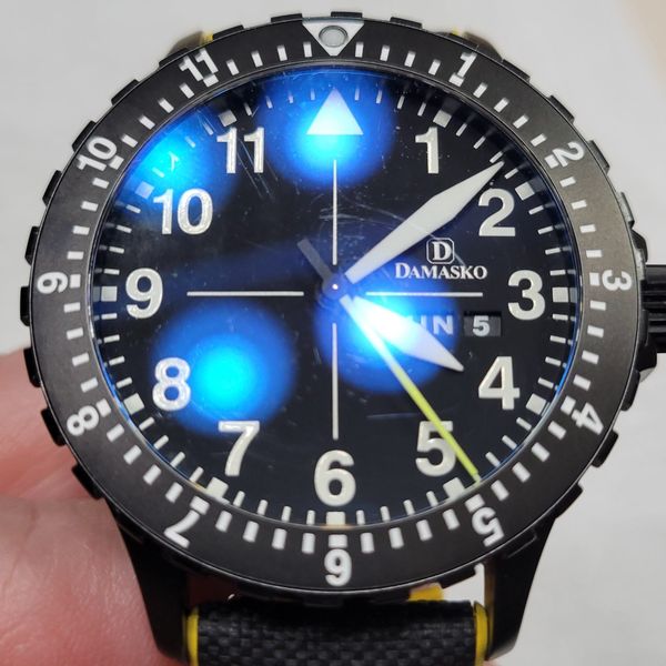 [$1,200 USD] DAMASKO DA-46 PVD / BLACK | WatchCharts Marketplace