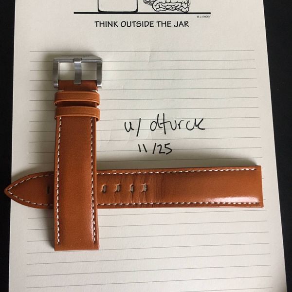 [WTS] Christopher Ward 20MM Golden Brown Leather Strap | WatchCharts ...