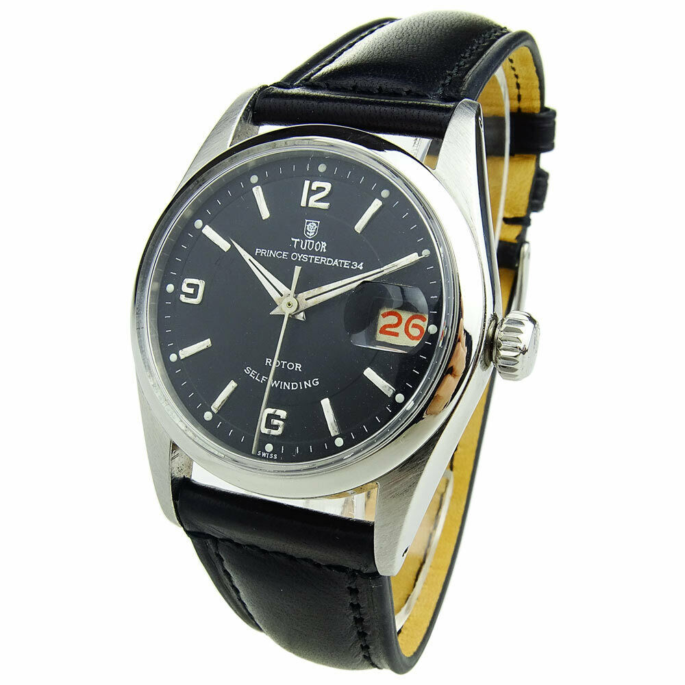 TUDOR VINTAGE PRINCE OYSTERDATE 34 AUTOMATIC WRISTWATCH 7914 ...