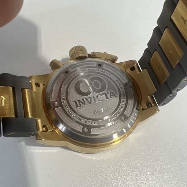 Invicta Watch Model No. 6677 Swiss Made Corduba Chronograph ...