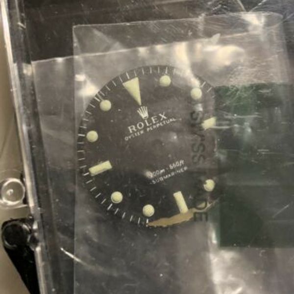 USED VINTAGE ROLEX RADIUM SUBMARINER DIAL 200m 660ft 5513 1960s ...