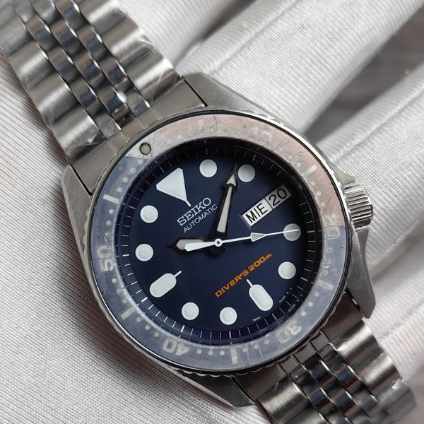 [WTS] Seiko SKX015 Beautiful Bezel Patina | WatchCharts Marketplace