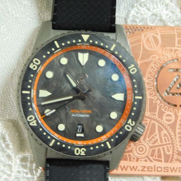 OROLOGIO ZELOS MAKO 40MM CERAKOTE NUOVO FULL SET ED LIMITATA 40MM ...