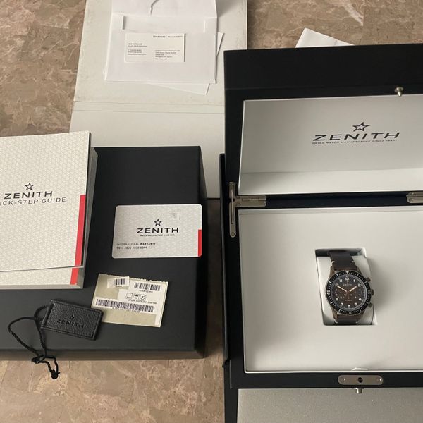 [$4,100 USD] FSOT Zenith Pilot Cronometro CP2 Flyback bronze ...