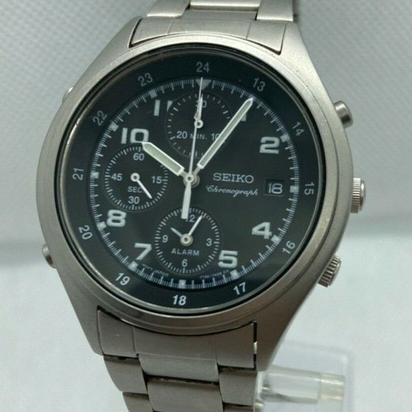 Vintage SEIKO Quartz Alarm Chronograph 7T32-7E70 Great Condition-New Battery! | WatchCharts