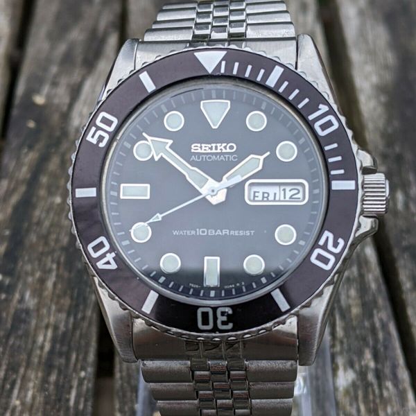 Seiko 7S26-0040 SKX031 Midsize Diver with patina - Excellent Original ...