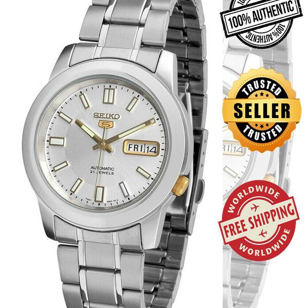 Seiko 5 Automatic SNKK09 SNKK09K1 Men's Day Date Watch Free Ship ...