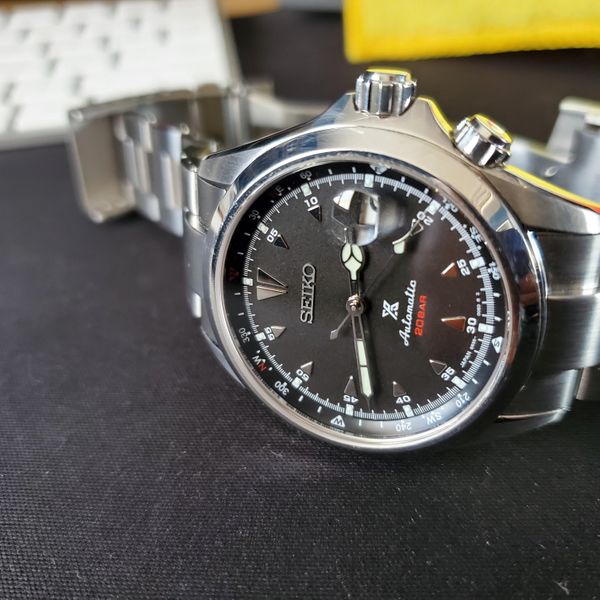 [WTS] Seiko Black alpinist SPB117 with strapcode bracelet | WatchCharts