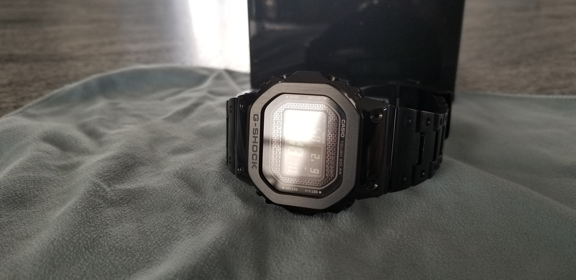 FS: MINT-MINT CASIO GMW B5000GD-1ER - FULL STEALTH/METAL SQUARE ...