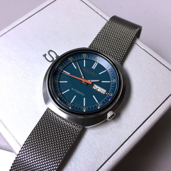 Seiko SRPC13 Limited on polished mesh | WatchCharts Marketplace