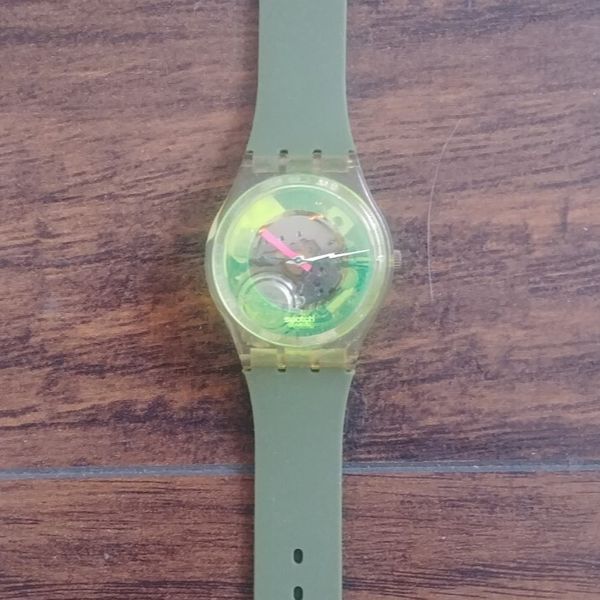 (2) Vintage 1985 GK101 Techno Sphere 85 Swatch Watch | WatchCharts ...