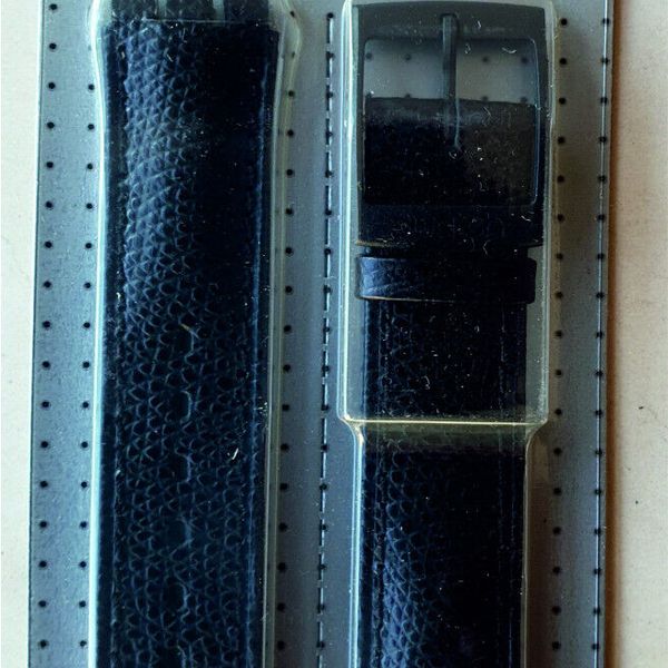 SWATCH ORIGINAL LEATHER STRAP - SWATCH LEATHER STRAP - for CHRONO ...