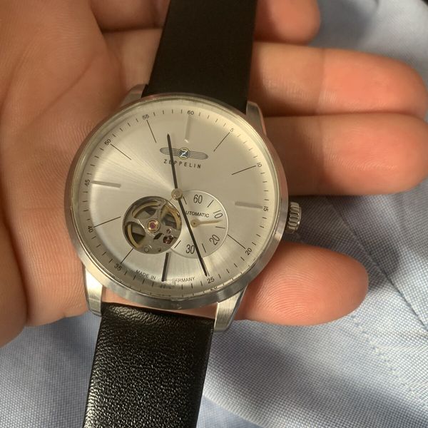 Zeppelin Flatline Automatic (7364-5) Made In Germany Classic Menâ s ...