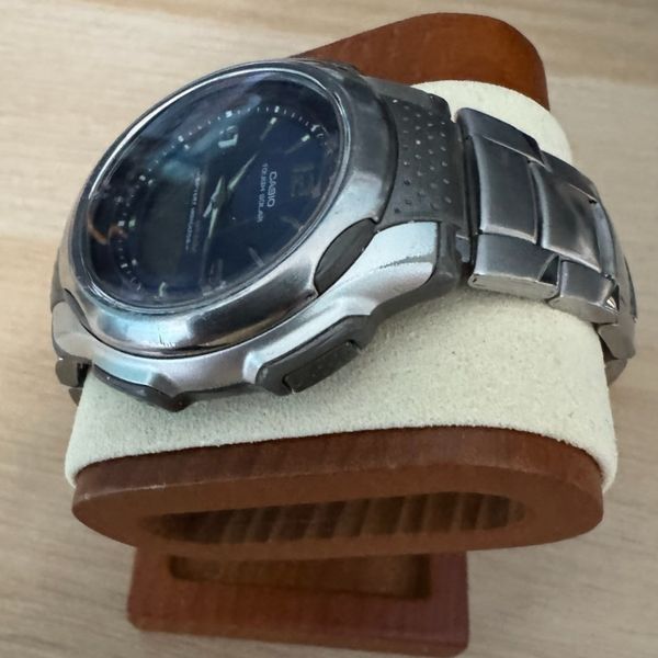 Casio Tough Solar Watch Model 2790 SteelCase and Bracelet New Capacitor ...