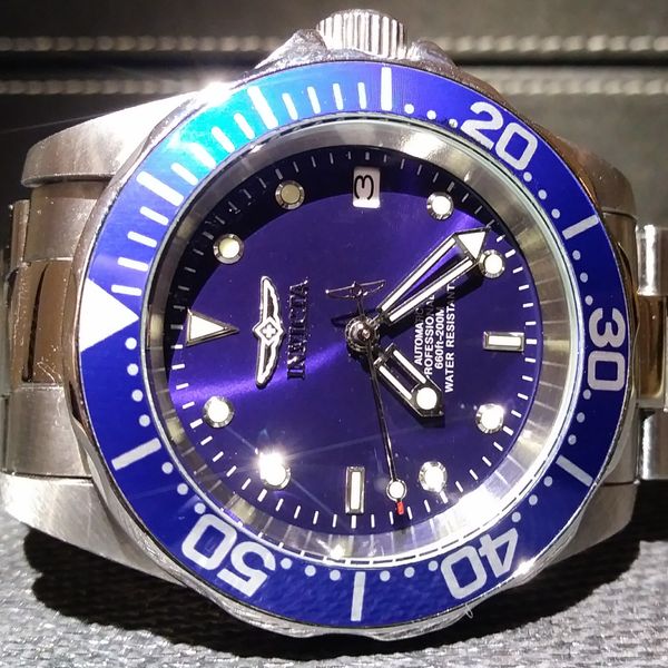 Omega Seamaster 300 Homage - Invicta 9094 - NH35 | WatchCharts Marketplace