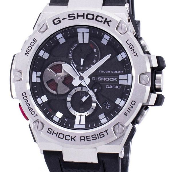 New Casio G-Shock G-Steel Tough Solar Connected Men's Watch GSTB100-1A ...