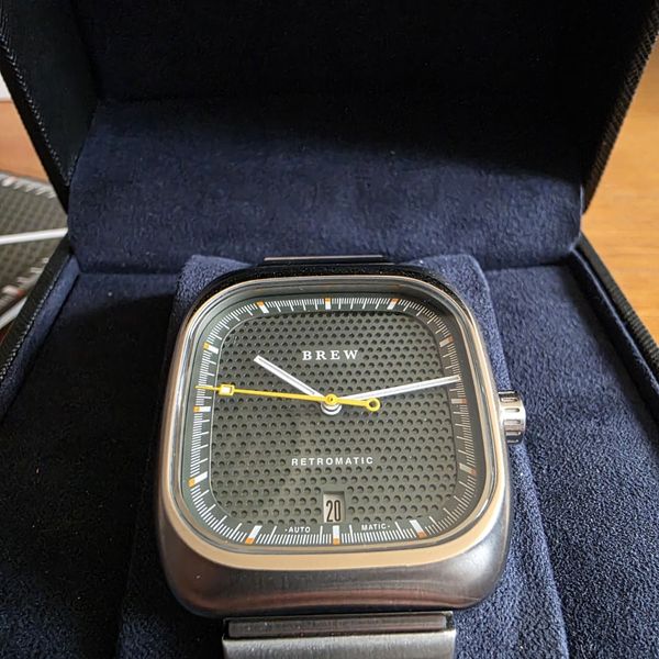 Brew Retromatic Men's Watch Automatic Seiko NH35A movement ...
