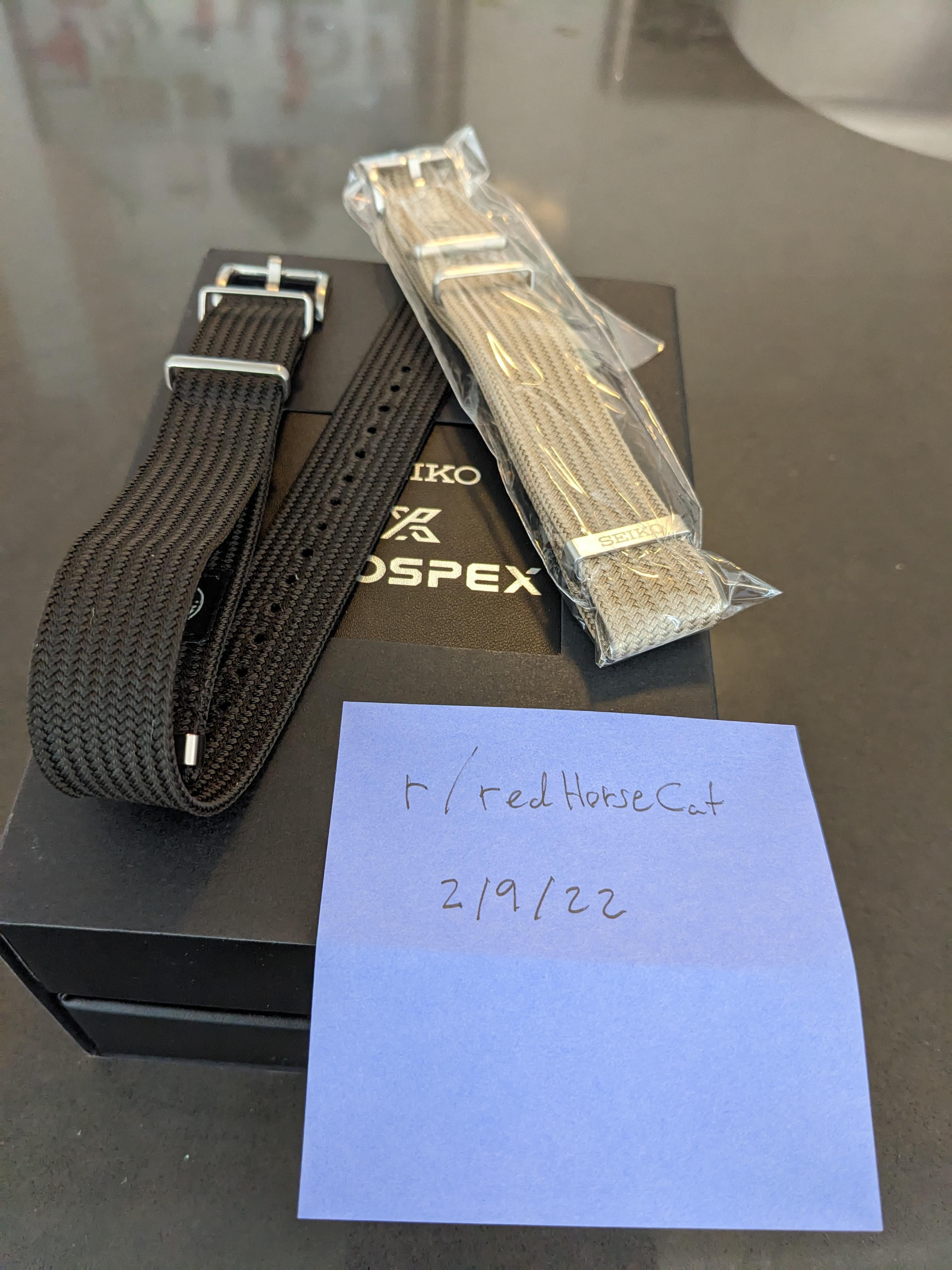 [WTS] Seiko SPB239 "Seichu" Nato Straps - New | WatchCharts Marketplace