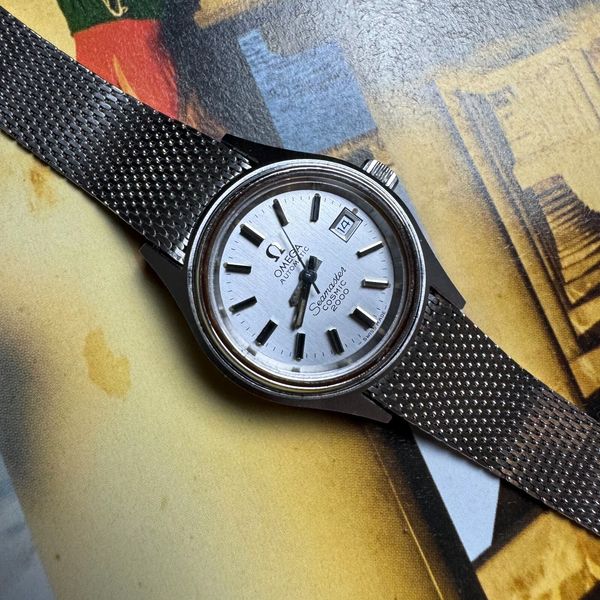 OMEGA AUTOMATIC SEAMASTER COSMIC 2000 SILVER COLOR | WatchCharts ...