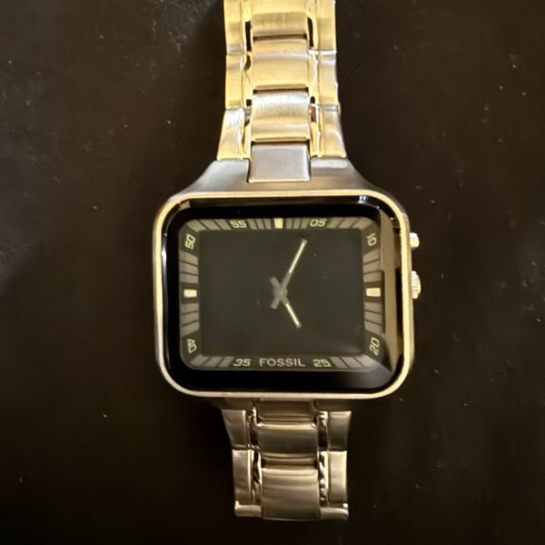 Fossil Atari Big Tic Centipede Commemorative Lcd Watch Stainless Steel ...