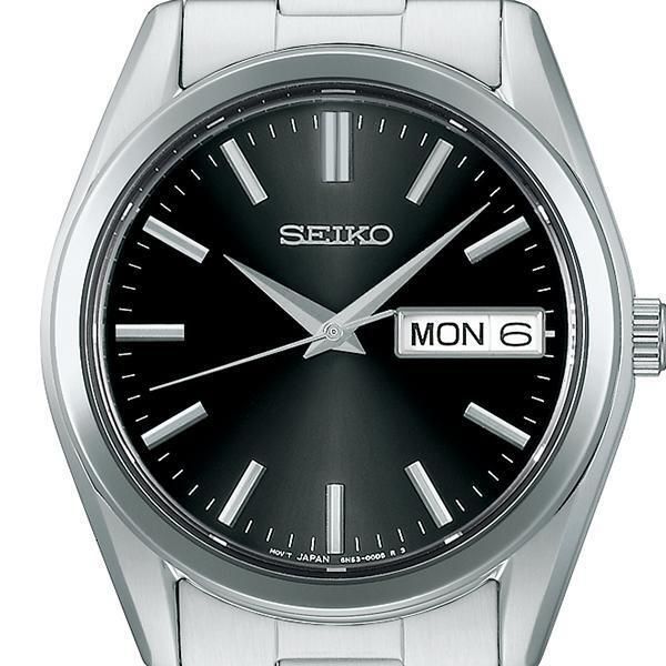 Seiko Selection SBTH011 Black Dial Sapphire Glass. Stainless Steel ...