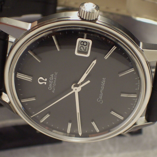 â Vintage Omega Seamaster Automatic Date Wristwatch Men's Watch ...
