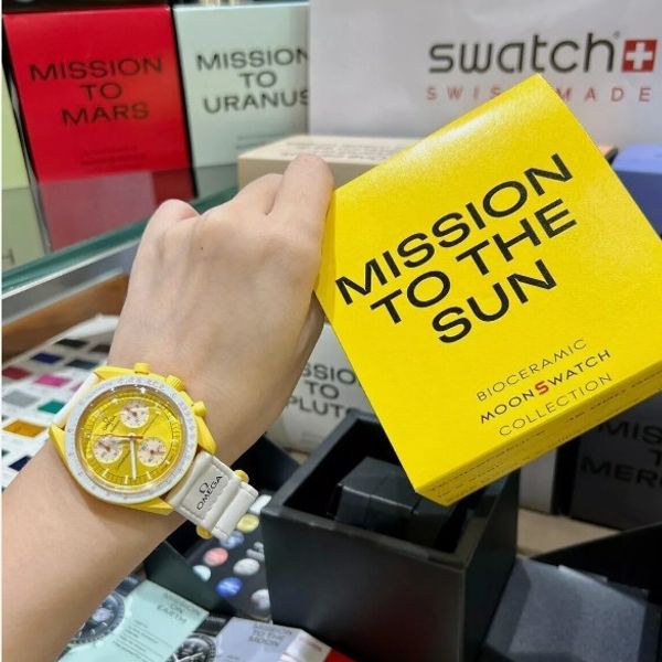 2025 SWATCH X OMEGA BIOCERAMIC MOONSWATCH COLLECTION MISSION WATCH -NEW ...