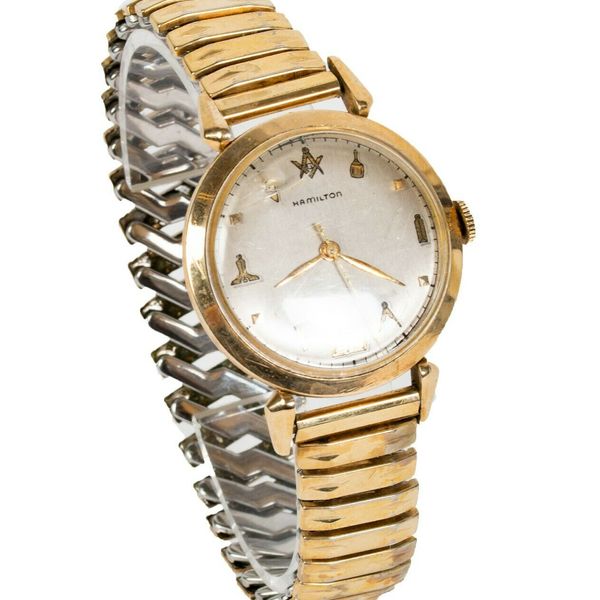 Vintage Hamilton 10K Gold Filled Masonic Dial Mens Watch | WatchCharts