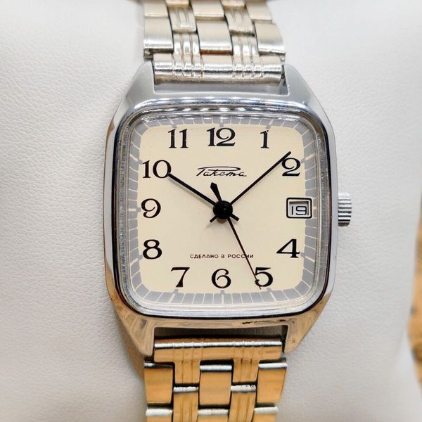 USSR Mechanical Wrist Watch Raketa Cal.2614.N 19 Jewels | WatchCharts ...