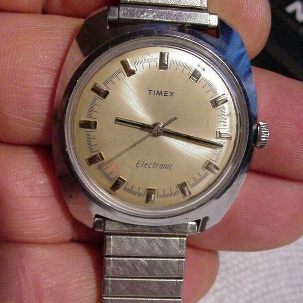 RARE VINTAGE TIMEX ELECTRONIC S STEEL MEN WATCH | WatchCharts