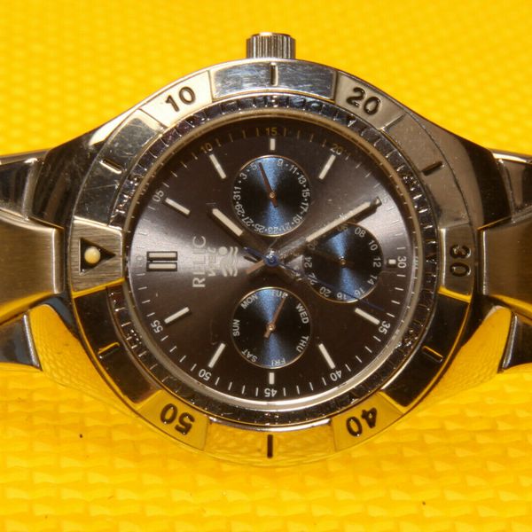 Men's RELIC by FOSSIL "ZR15363" 3-EYE Diver-Style Quartz Watch ...